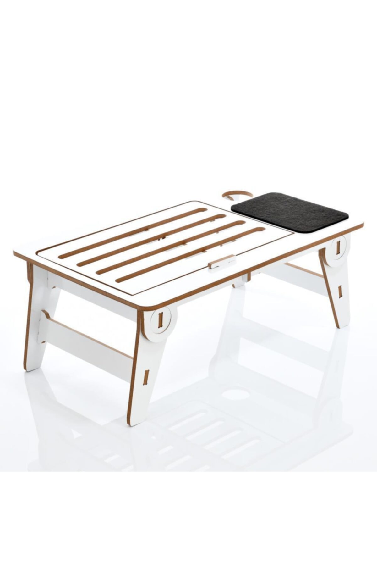 Prado Folding Leg Laptop Stand White - Ergonomic -... – Vicedeal