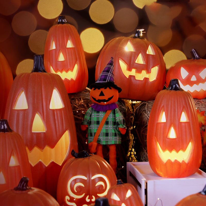 Halloween Pompoen Lantaarn Decoratie Winkelcentrum... – Vicedeal