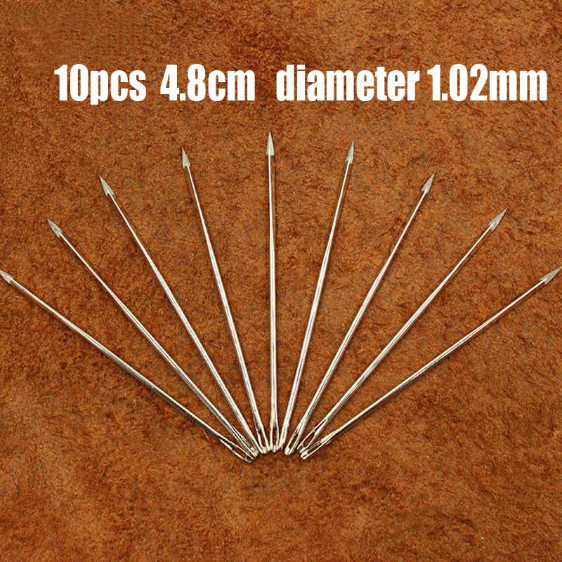 3Sizes 4.8cm 5.8cm 7cm leather sewing needle Stain... – Vicedeal