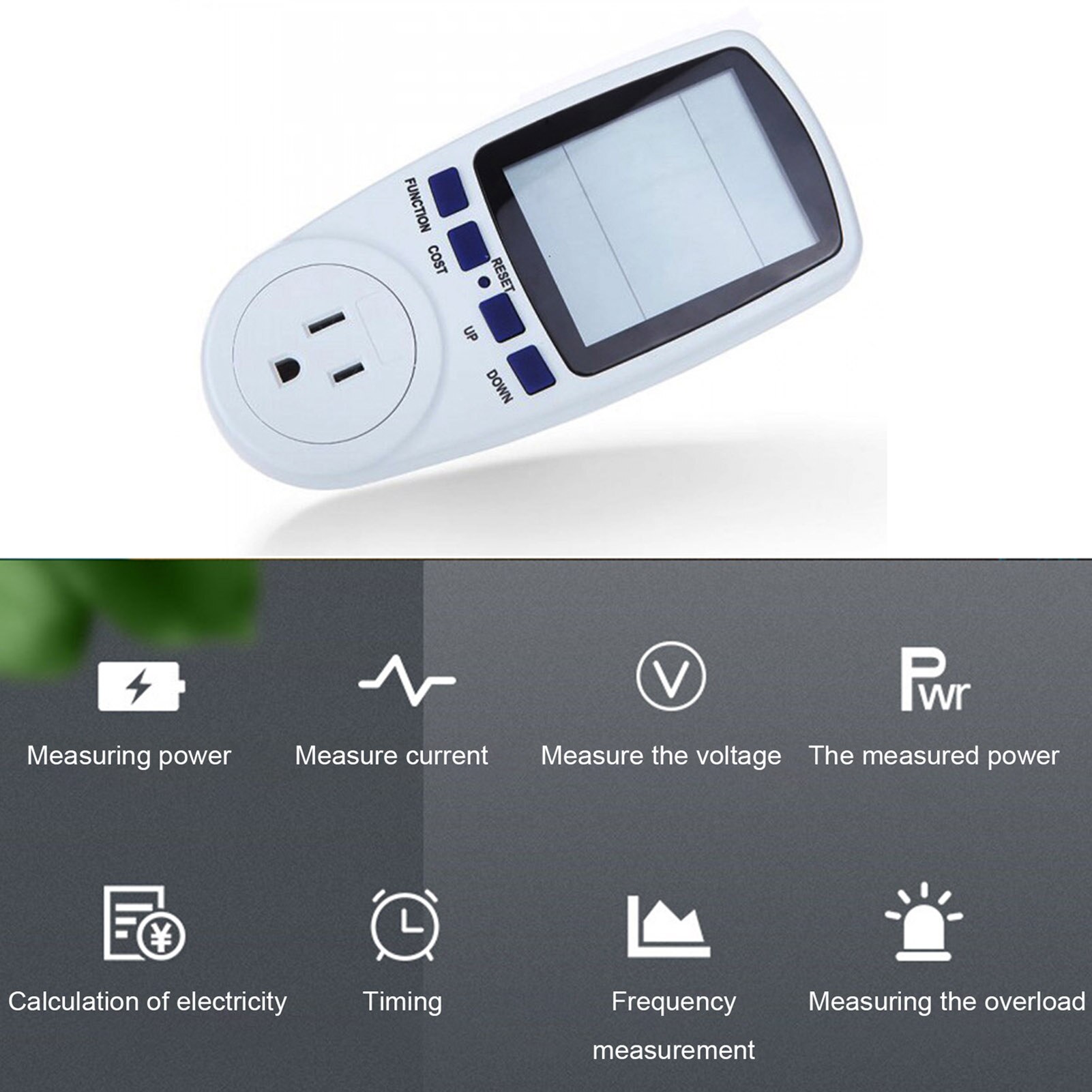 TS-836-US Us Plug Mobiele Ammeter Energy Monitor S... – Grandado