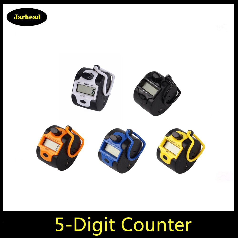 5 Digit Hand Held Tally Clicker Counter Digit Numb... – Vicedeal