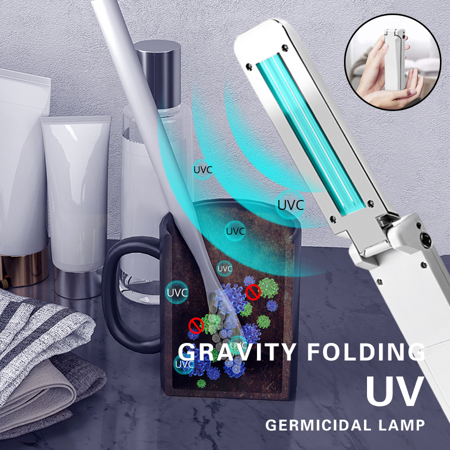Handheld UVC Disinfection Light Foldable Germicida... – Grandado