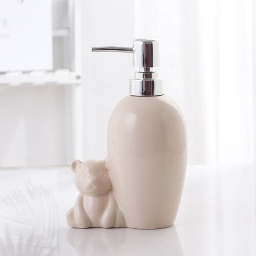 Ceramic Lotion Bottle Holder Nordic Soap Dispenser... – Grandado