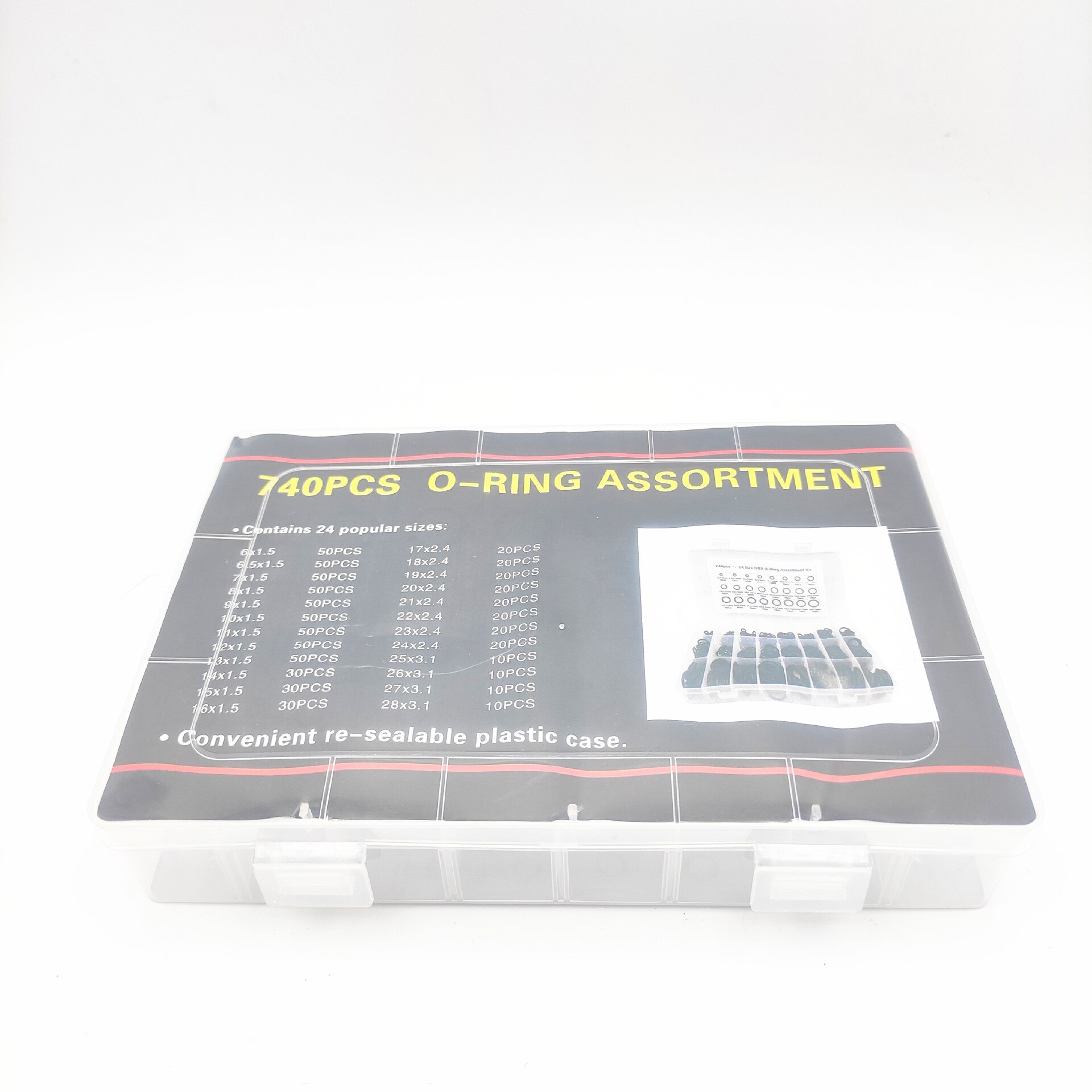 740Pcs Rubber Seal O Ring Repair Car Air Condition... – Grandado