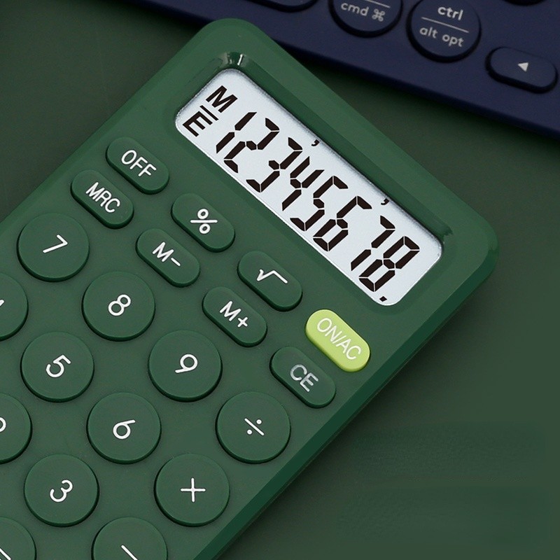 Simple Candy Color Girl Heart Big Screen Calculato... – Grandado