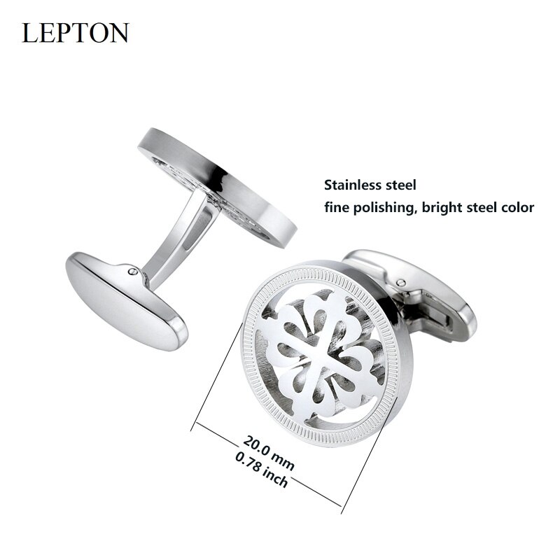 Silver Color Crusaders Cufflinks Lepton Stainless ... – Grandado