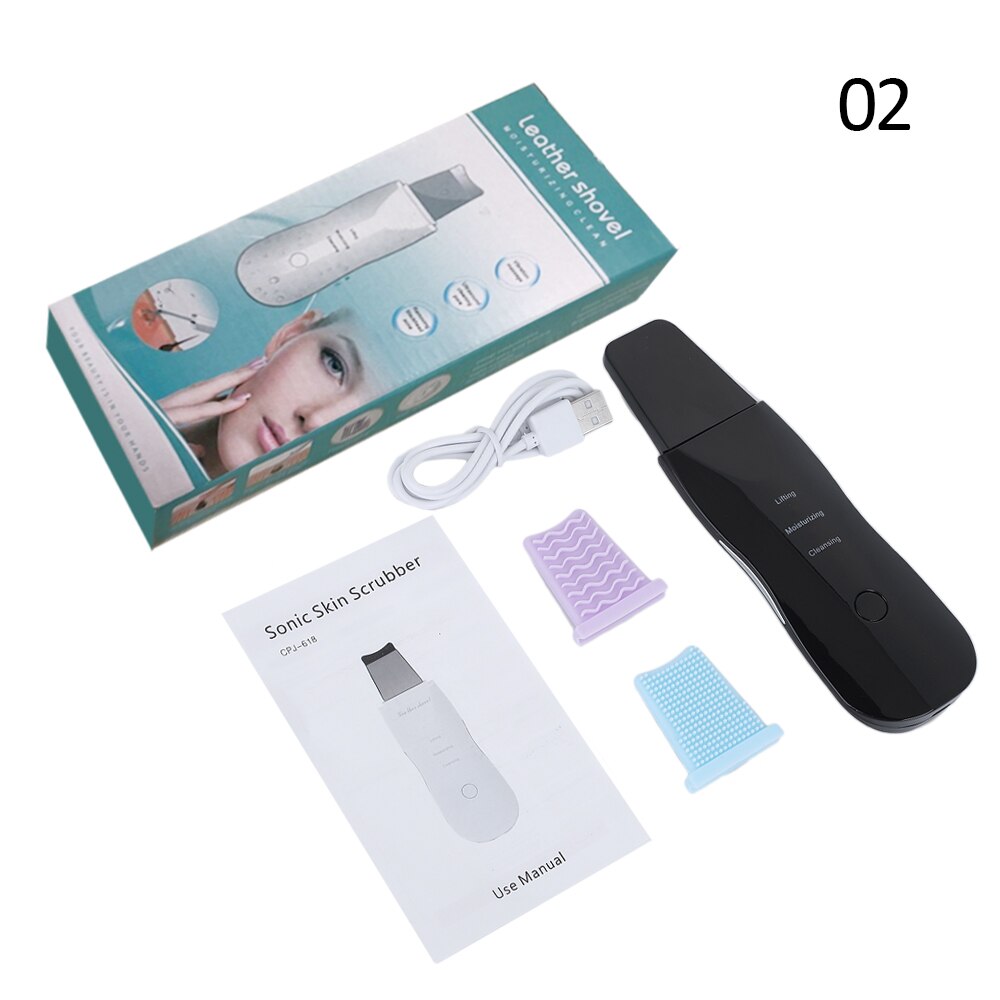 Ultrasonic Skin Scrubber Deep Face Cleaning Machin... – Vicedeal