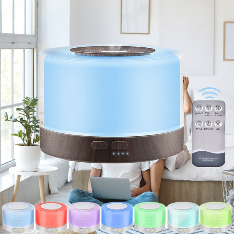 Elektrische Smart Home Aromatherapie Diffuser 500M... – Grandado