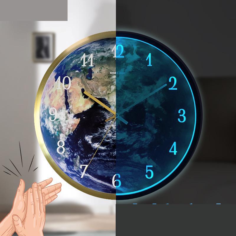 Led Wall Clock Night Light Electronic Quartz Clock... – Vicedeal