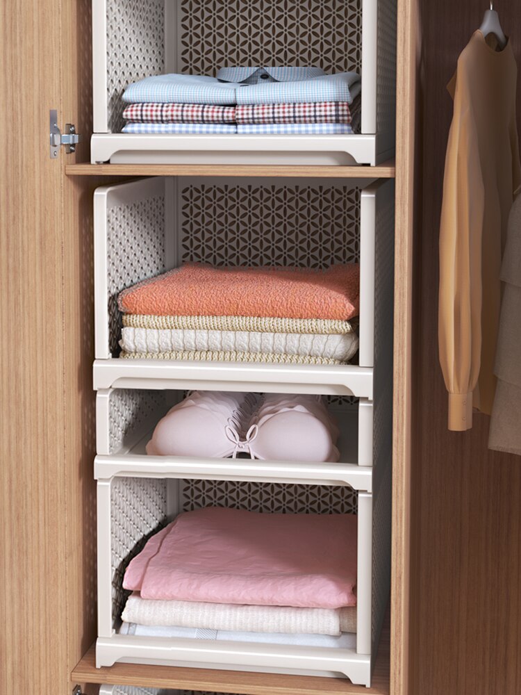 Joybos Wardrobe Storage Cabinet Organizer Drawer S... – Vicedeal