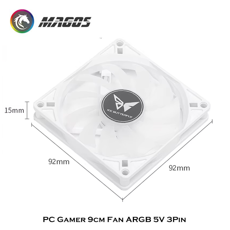 Cpu Cooler Fan 90mm 15mm Super Slim Mini ITX Case ... – Grandado