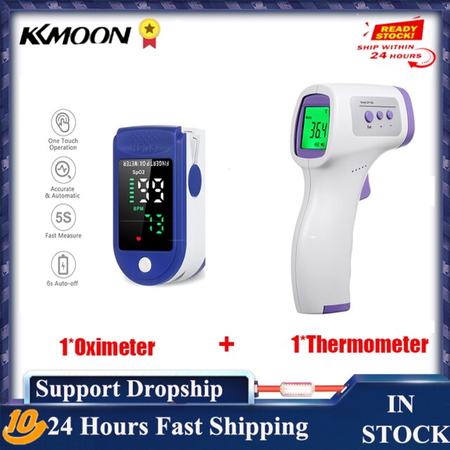 pulsoksymetr Blood Oxygen Monitor Finger Pulse Oxi... – Vicedeal