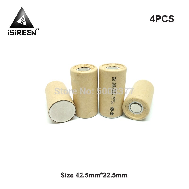 SC 1300mAh 1.2V Batteries rechargeables ni-cd batt... – Grandado
