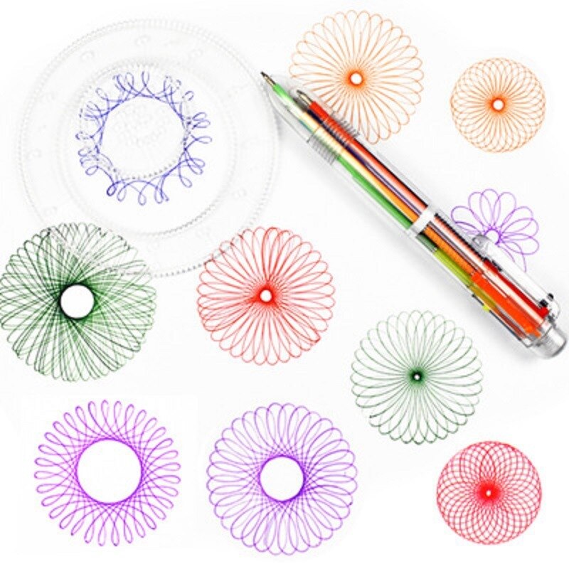 22 Pcs/set Drawing Toys Set Interlocking Gears Whe... – Grandado