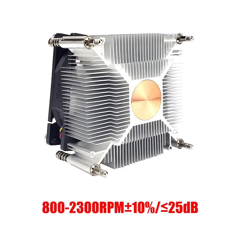 80MM CPU Air Cooler 4PIN PWM Cooling PC Radiator F... – Vicedeal