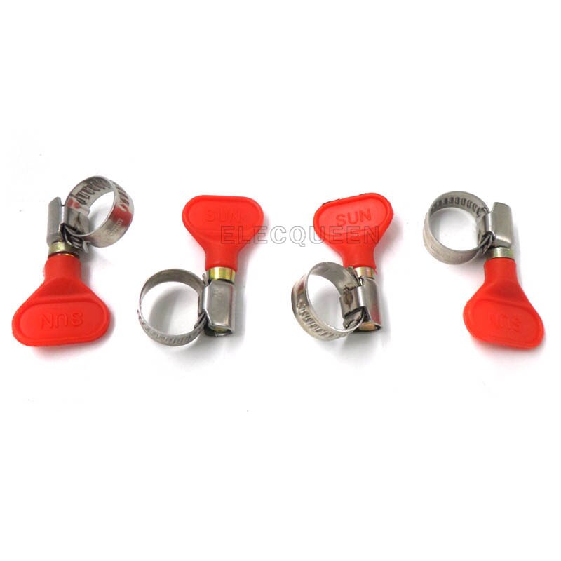 4pcs/lot,Butterfly Stainless Steel Mini Pipe Clamp... – Grandado