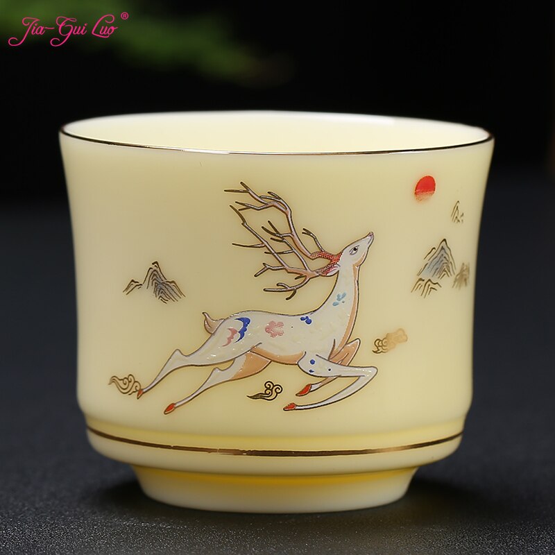 JIA GUI LUO Ceramic 55ML chinese style tea cup sma... – Vicedeal