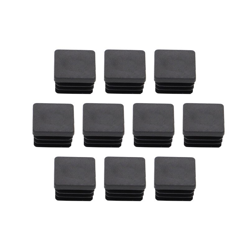Pack of 10 1" inch Square Tube Hole Plug Plas... – Vicedeal