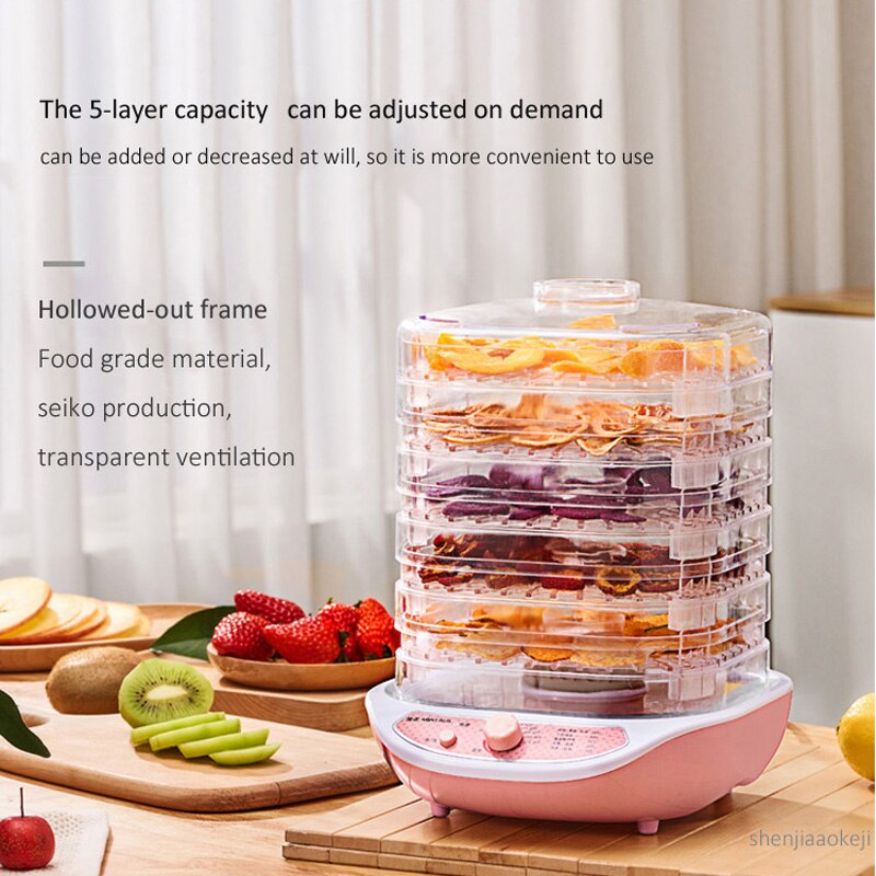 5-layer mini home dried fruit machine Food dehydra... – Vicedeal