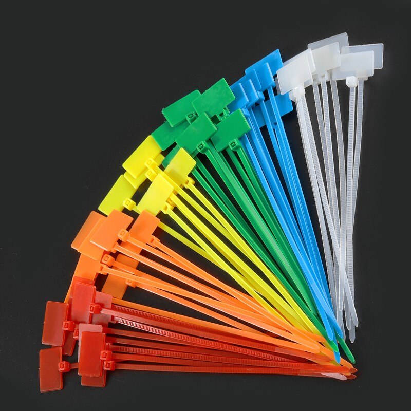 250 Pcs/lot , Color label strap 4*150 label nylon ... – Vicedeal