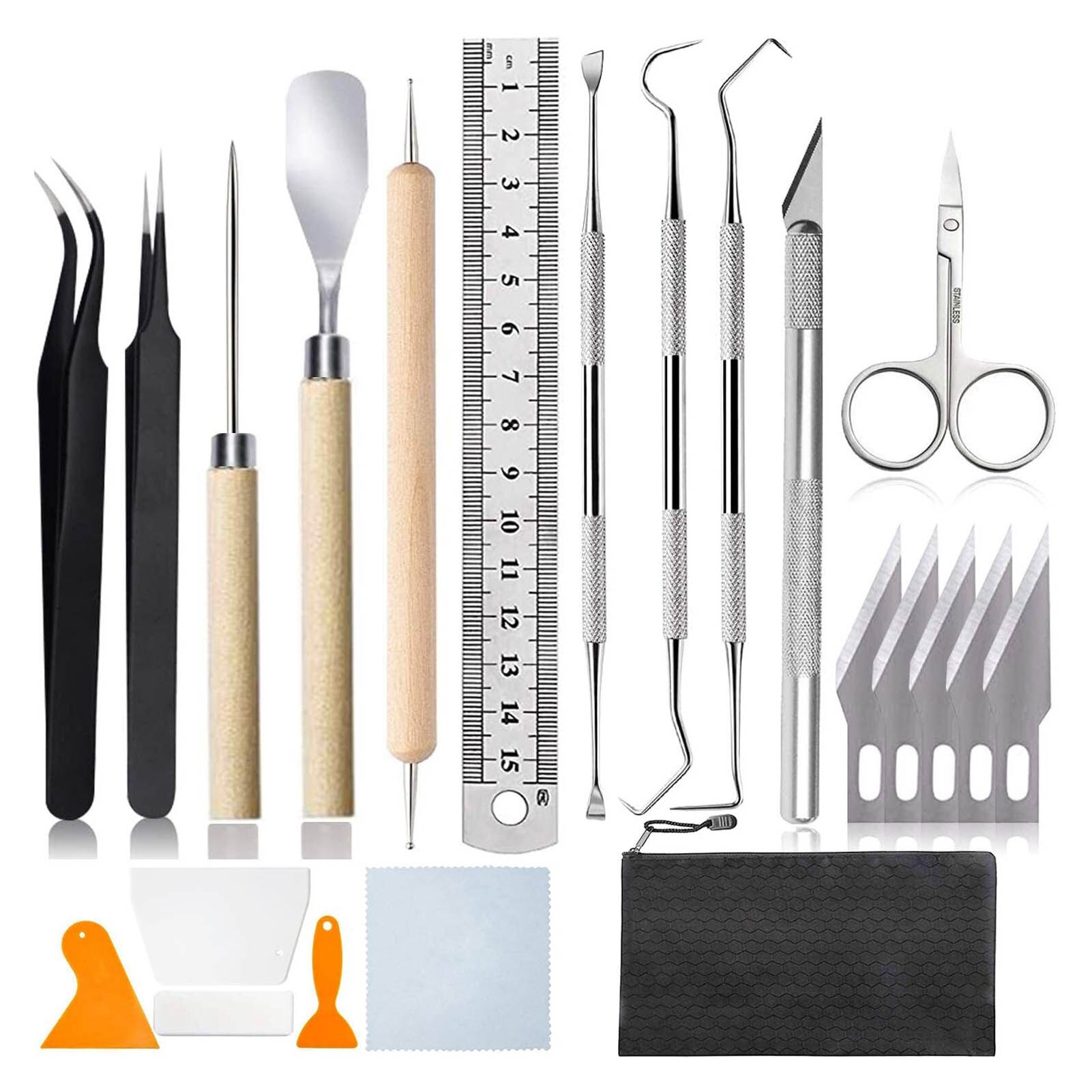 22PCS DIY Handicraft Craf Tool Set Vinyl Tool Engr... – Vicedeal