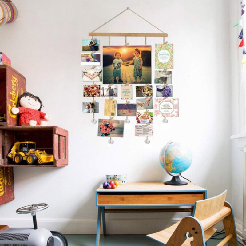 20Pcs Clip Photo Hanging Clips Photo With Crystal ... – Vicedeal