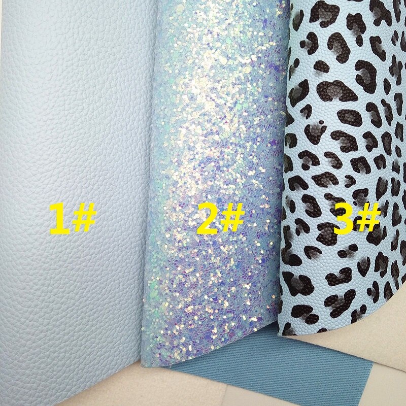Blauw Glitter Stof, Mermaid Faux Leer Stof, synthe... – Vicedeal