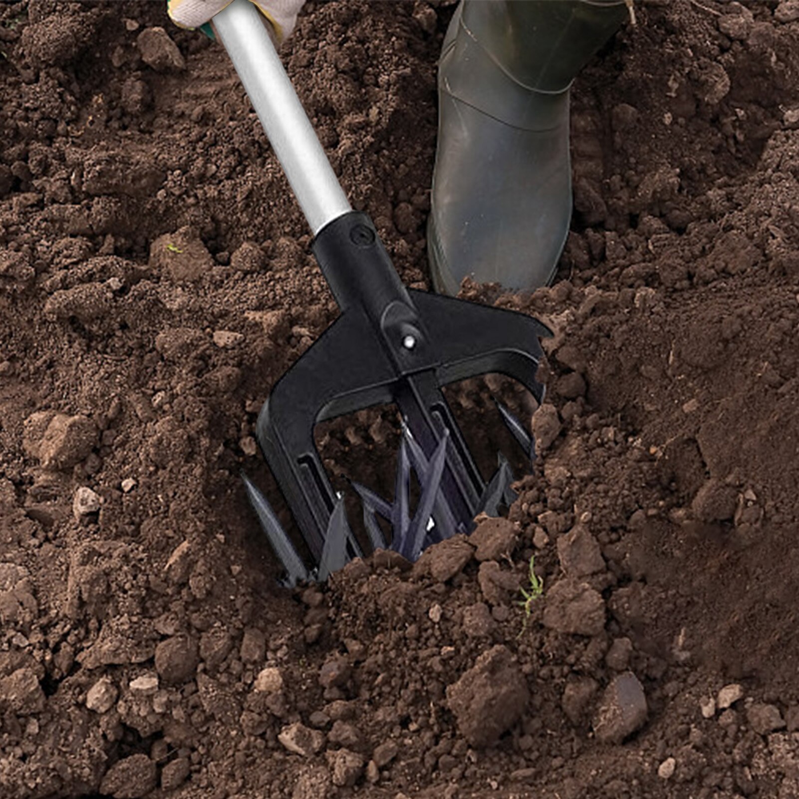 Rotary Cultivator Tool Labor-saving Soil Turning T... – Vicedeal