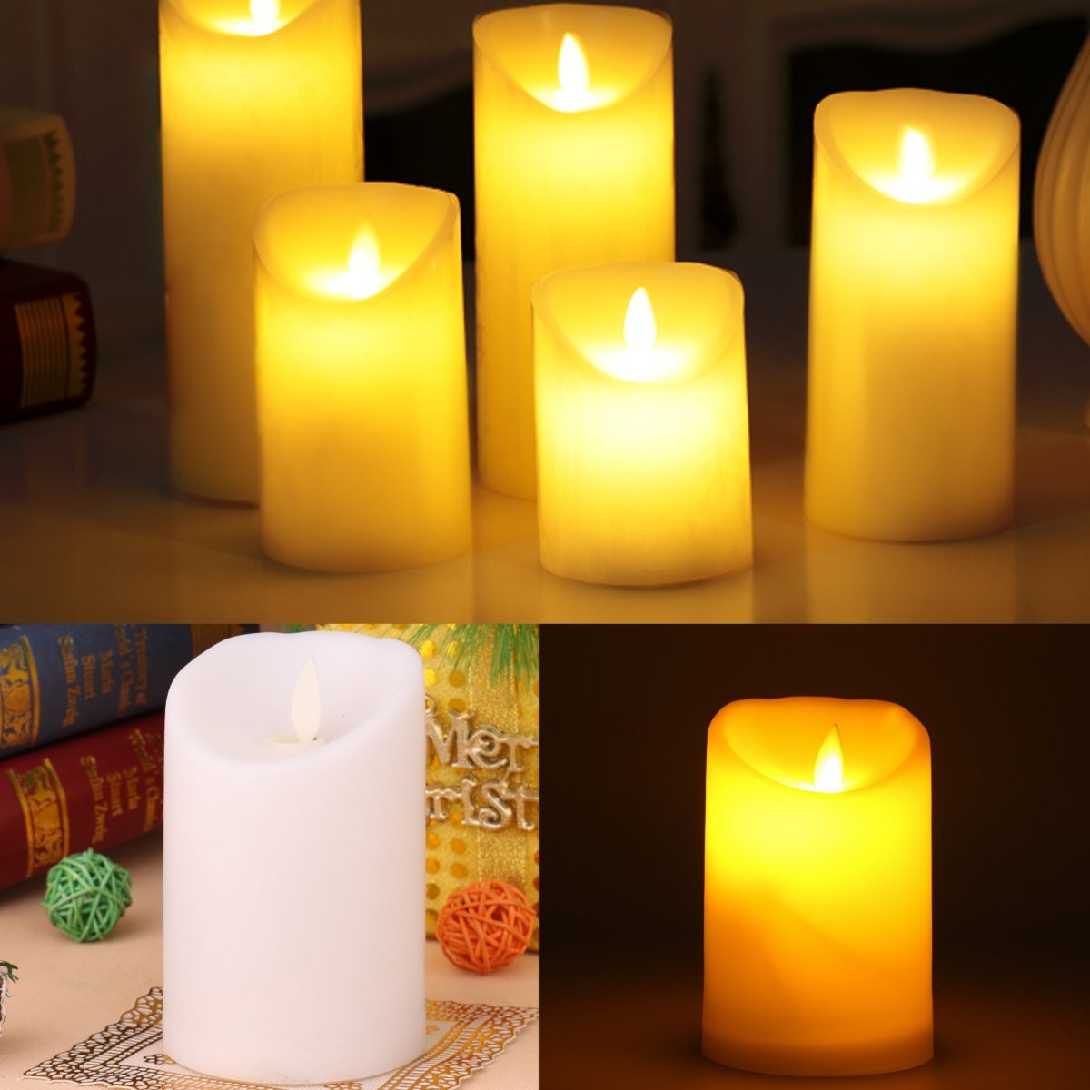 Romantic LED Electric Battery Powered Tealight Can... – Grandado
