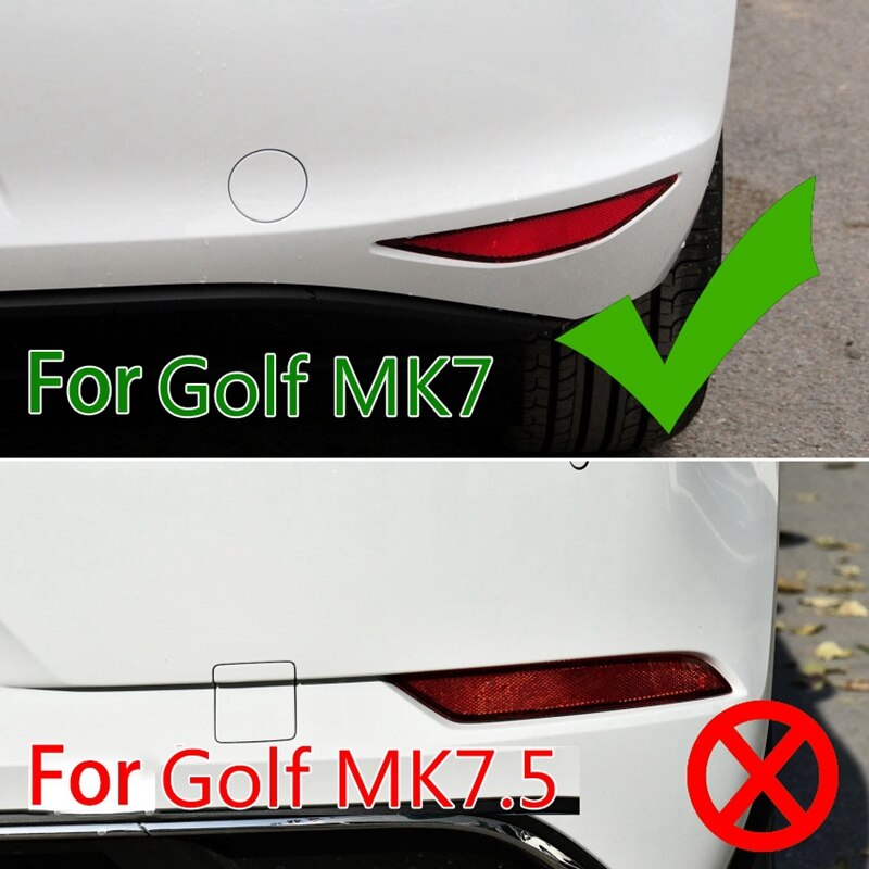 Car Rear Bumper Spoiler Air Vent Side Canards Trim... – Grandado