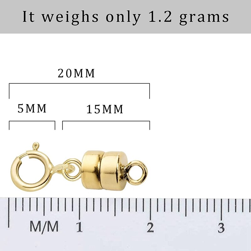 2 Stuks Magnetische Sluiting Converter Voor Kettin... – Grandado