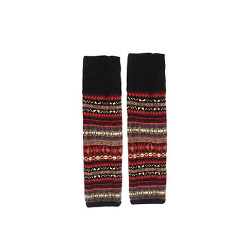 Autumn Winter Over Knee Long Knit Cover Crochet Le... – Grandado