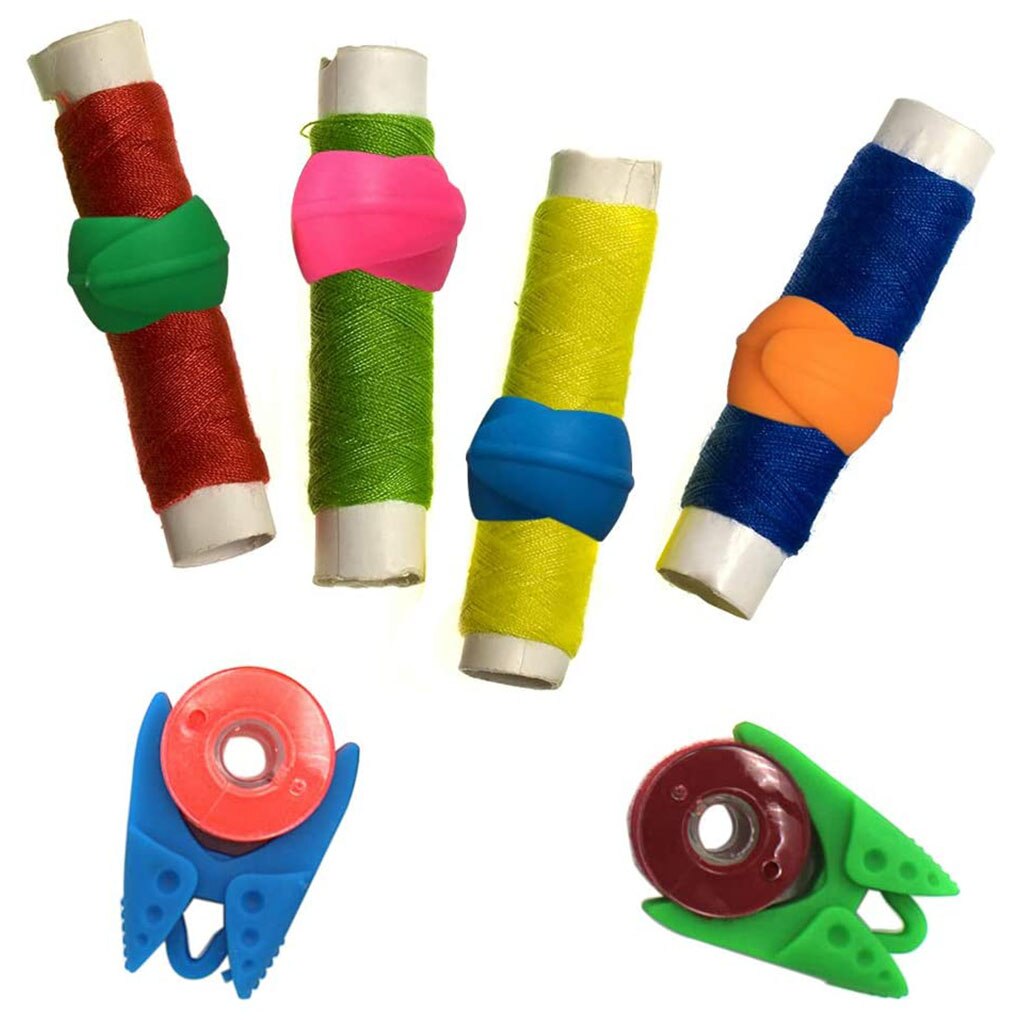 24Pcs Silicone Bobbin Clip Spool Line Holder Brack... – Vicedeal