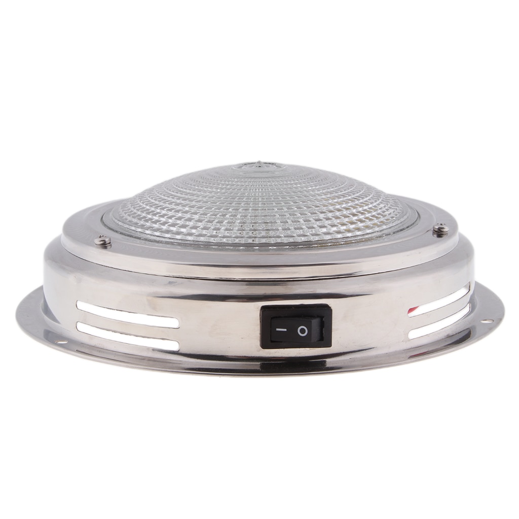 170 Mm Rvs Marine Boot Led Plafond Cabine Dome Int... – Vicedeal