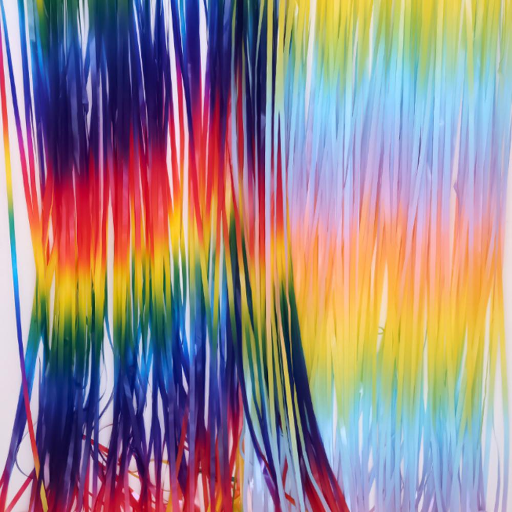 Party Rainbow Tinsel Party Decoration Birthday Dec... – Grandado