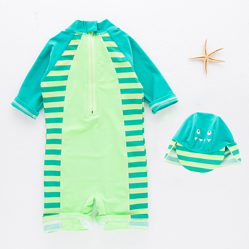 Children Kids Boys Girls Cartoon Dinosaur One Piec... – Vicedeal