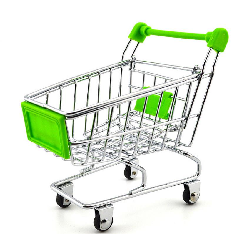 Coloffice cute Supermarket Shopping Mini Trolley P... – Grandado