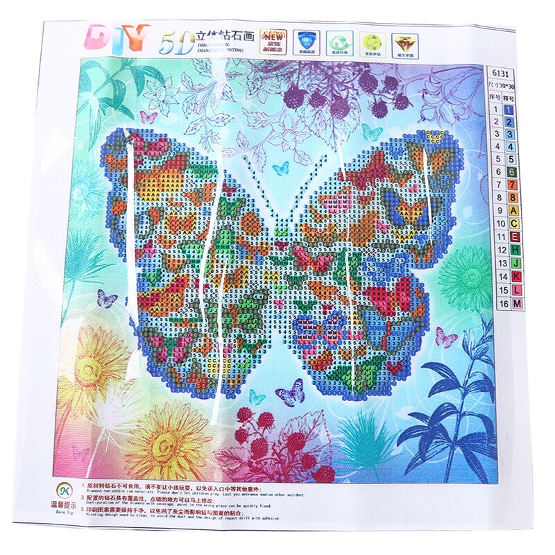 5D DIY Diamond Embroidery Colors Butterfly Flowers... – Grandado