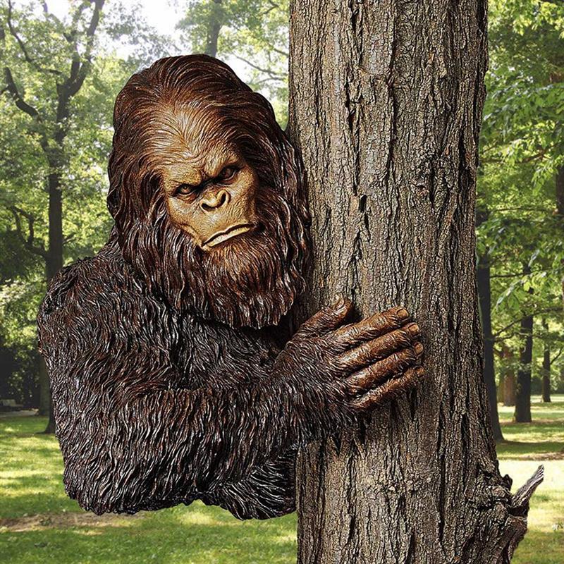3D Bigfoot Animal Garden Tree Sculpture Whimsical ... – Grandado