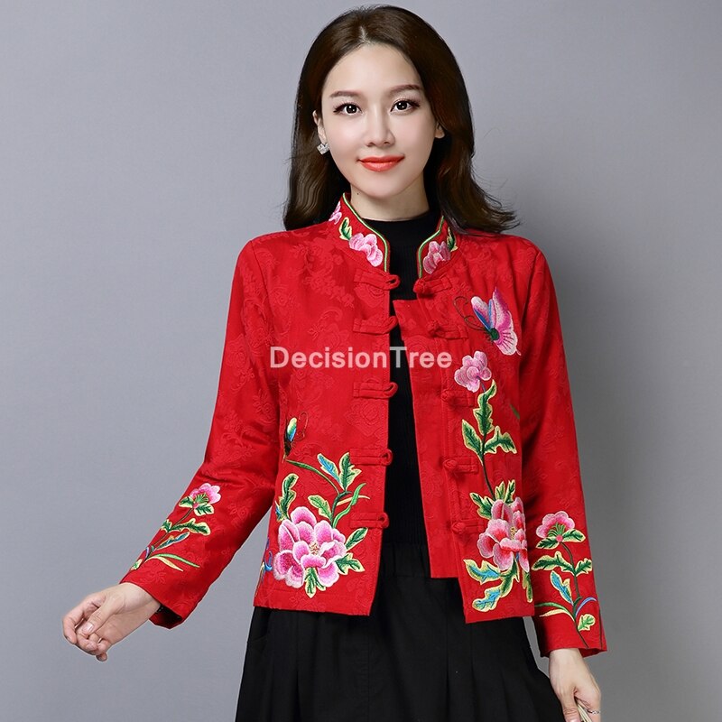 2022 chinese style top linen qipao cardigan chines... – Vicedeal