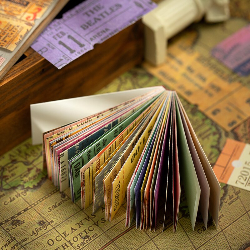 VanYi 50pcs 4 Designs Note Museum Letter Digital S... – Grandado