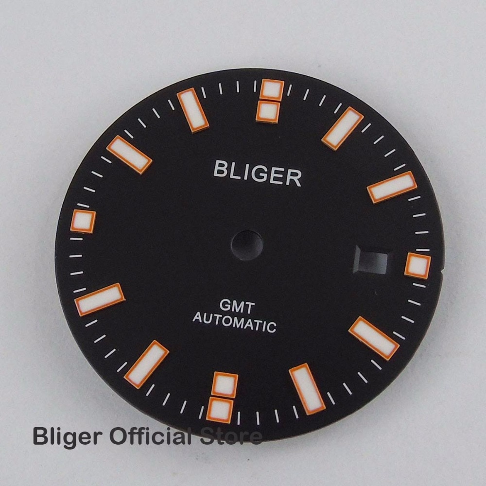 BLIGER 31.5mm Blue Dial White Marks Date Window Wa... – Grandado