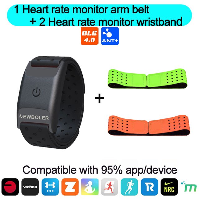 NEWBOER Heart Rate Monitor Wrist Band Arm Belt GPS... – Grandado