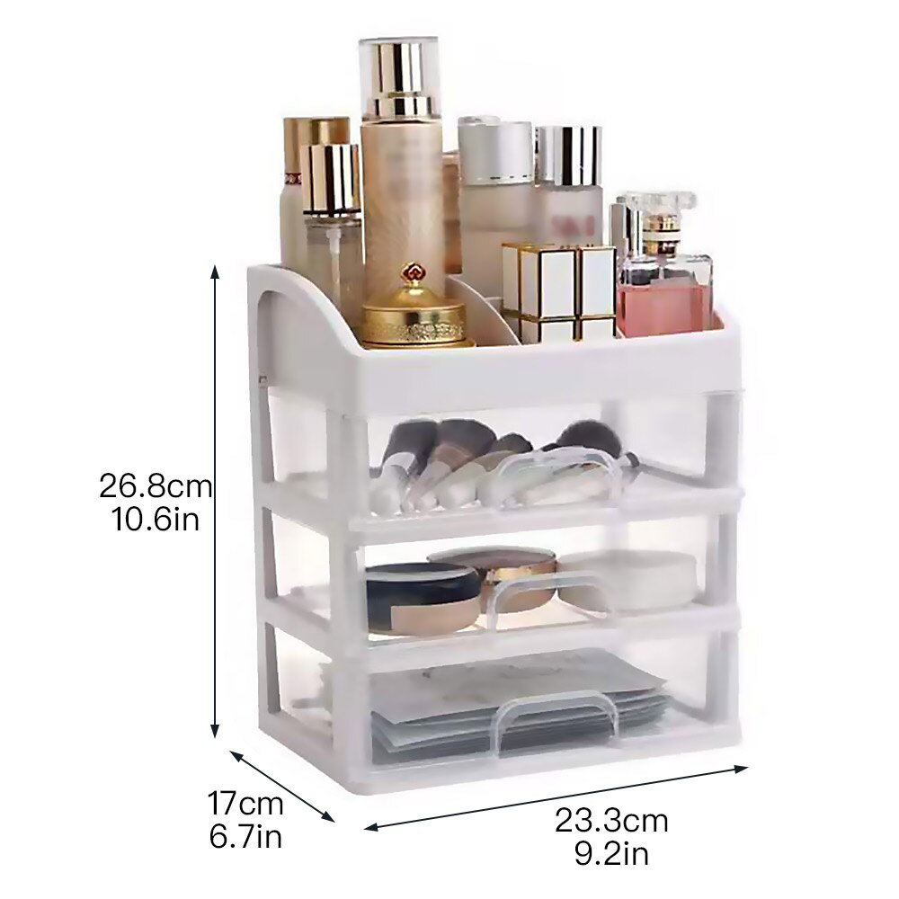 MakeUp Organizer Case Jewelry Container Brush Hold... – Grandado