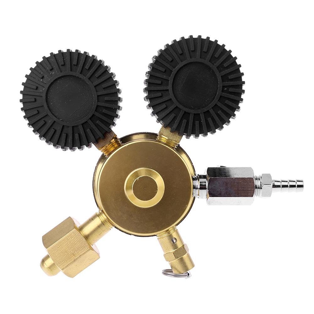 CO2 Regulator Keg Beer Regulator with Pressure Rel... – Grandado