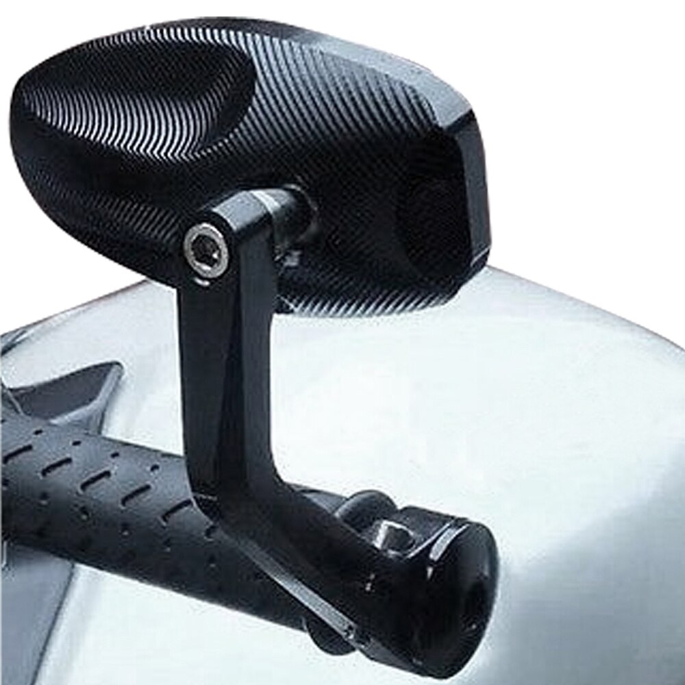 2 Stuks Cnc Motorfiets Bar End Black Rearview Zijs... – Vicedeal