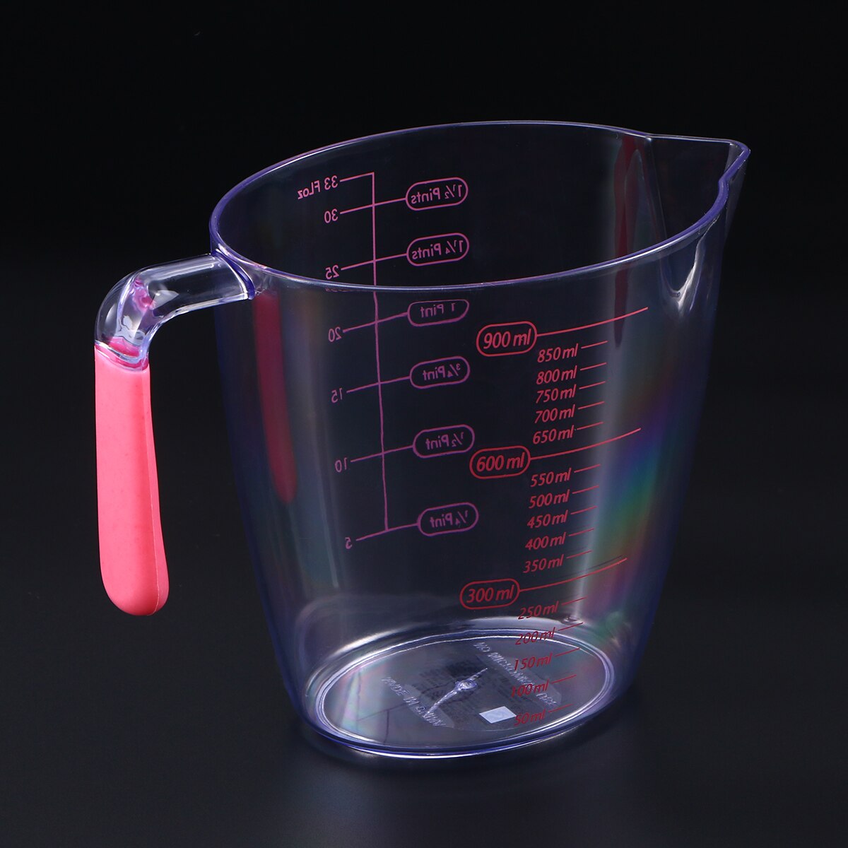 900ml Transparent Plastic Measuring Cup with Marki... – Grandado