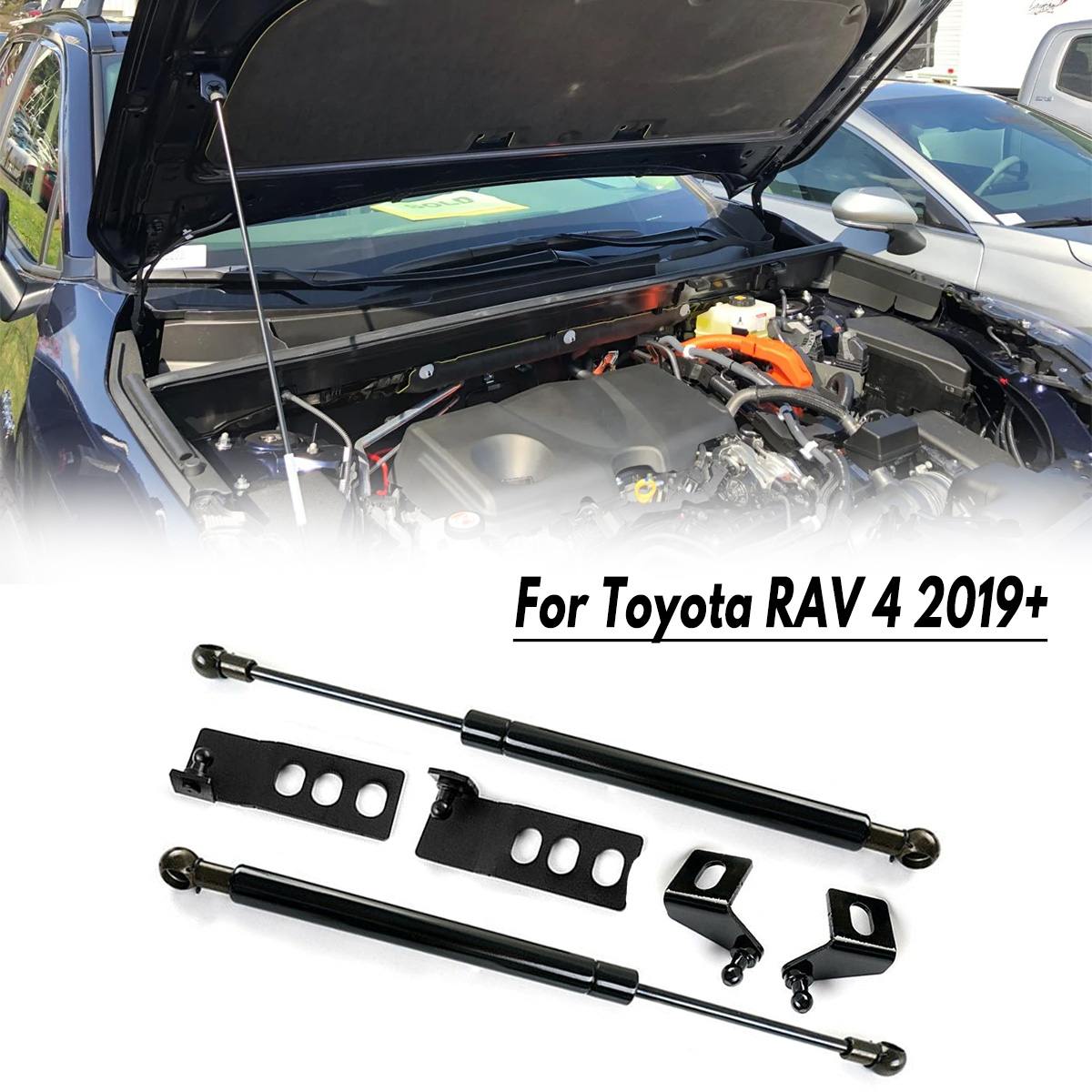 2Pcs Stainless Steel Car Engine Cover Lift Support... – Grandado