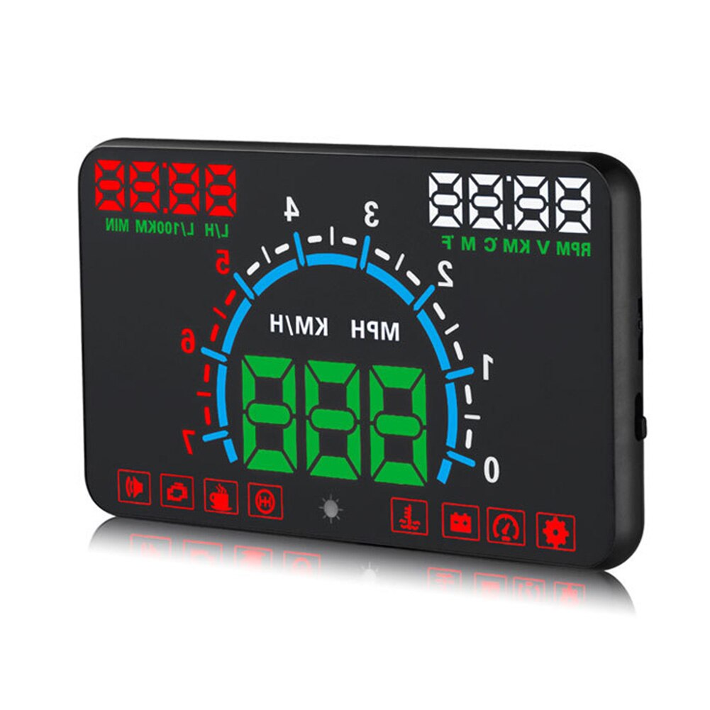 E350 OBD2 HUD Clear Speedometer Head Up Display Ca... – Grandado