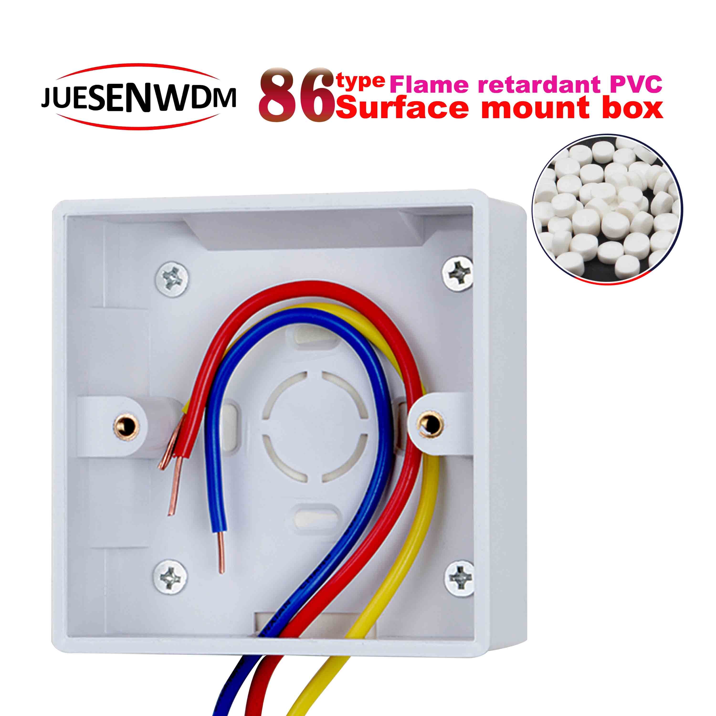86 type surface mount back box for wall socket – Vicedeal